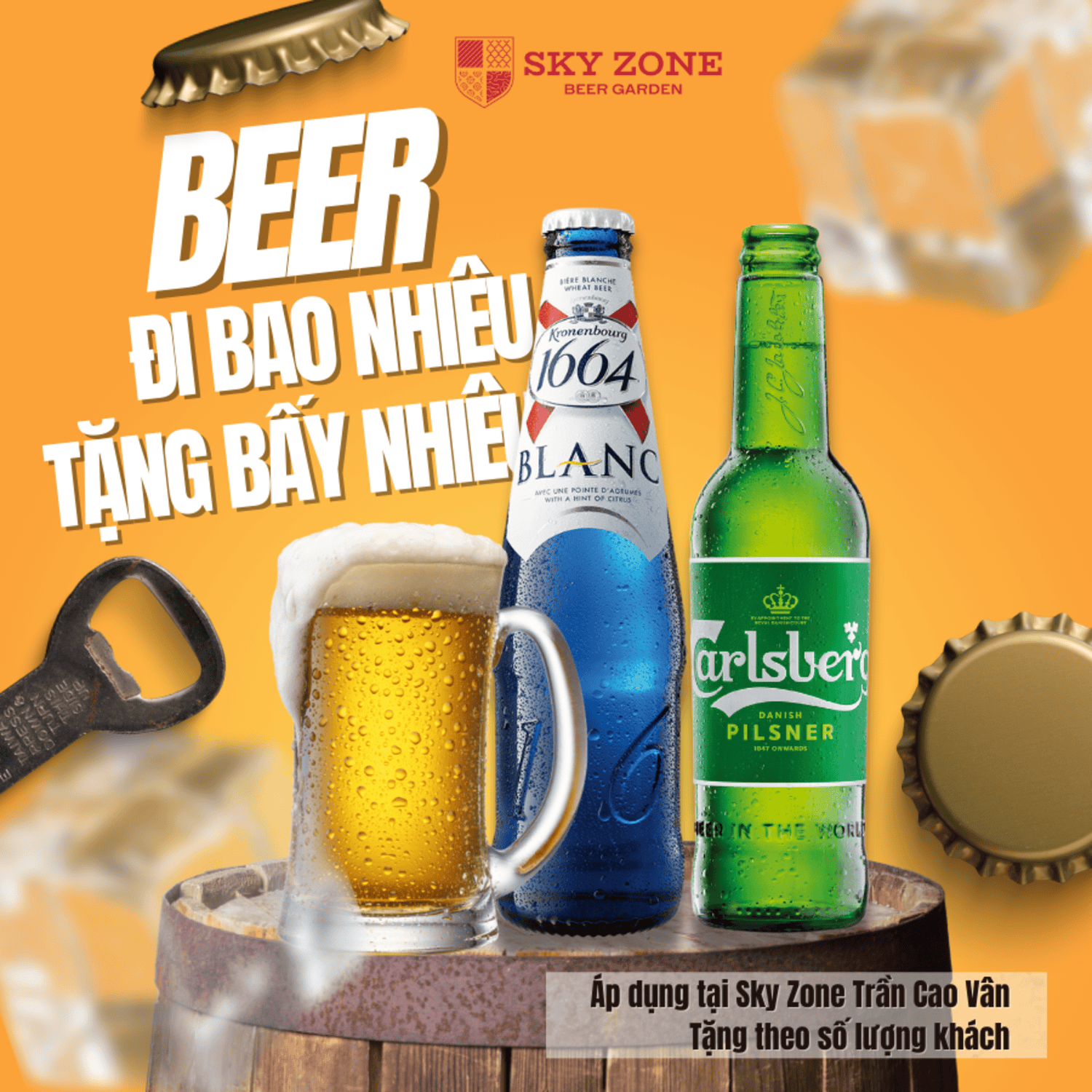 ƯU ĐÃI CHẤT – TẶNG BIA BẠN HIỀN
